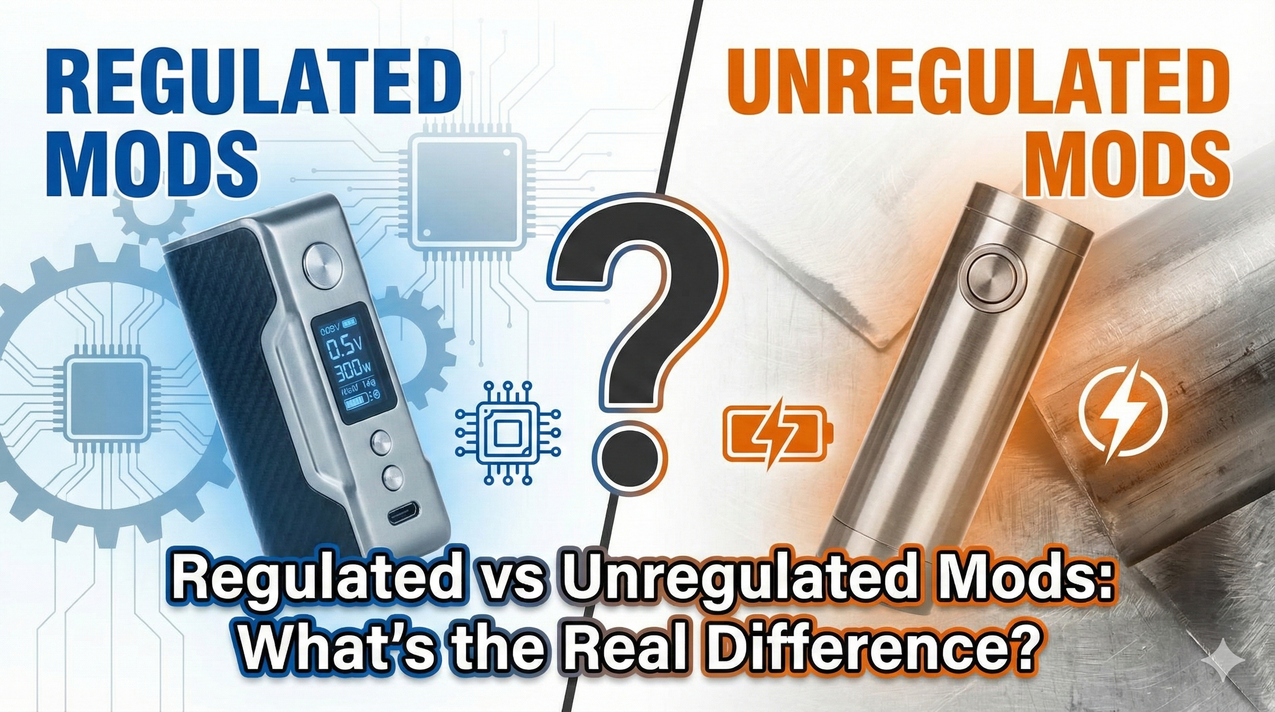 Beginner’s Guide to Regulated and Unregulated Vape Mods