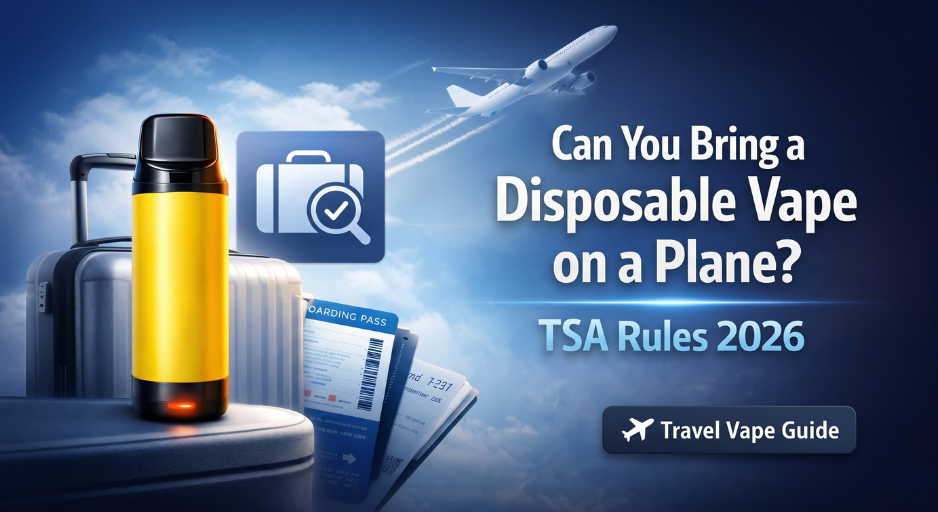 Can You Bring a Disposable Vape on a Plane? TSA Rules 2026