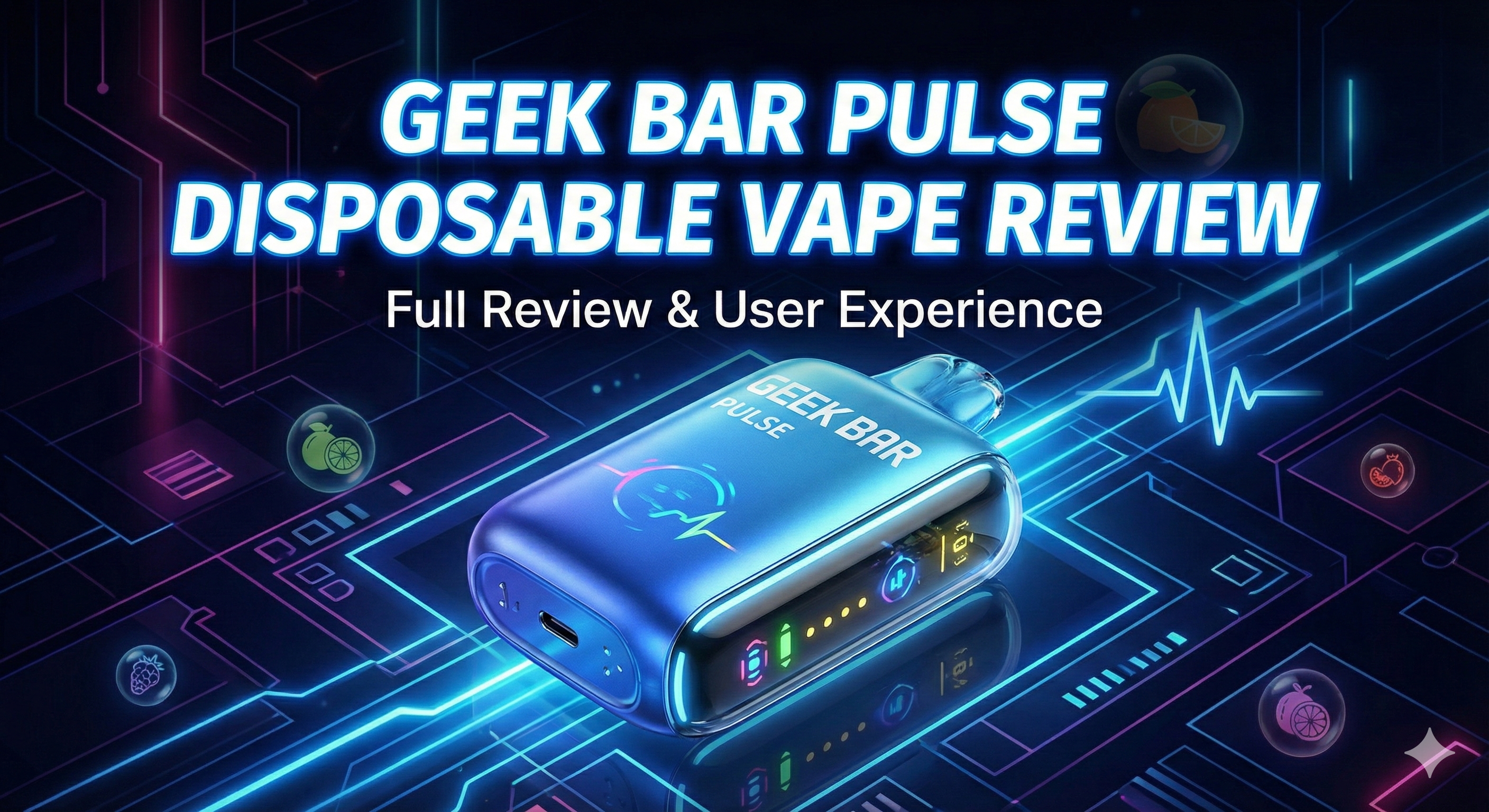 Geek Bar Pulse Vape Review: Features, Flavor & Performance