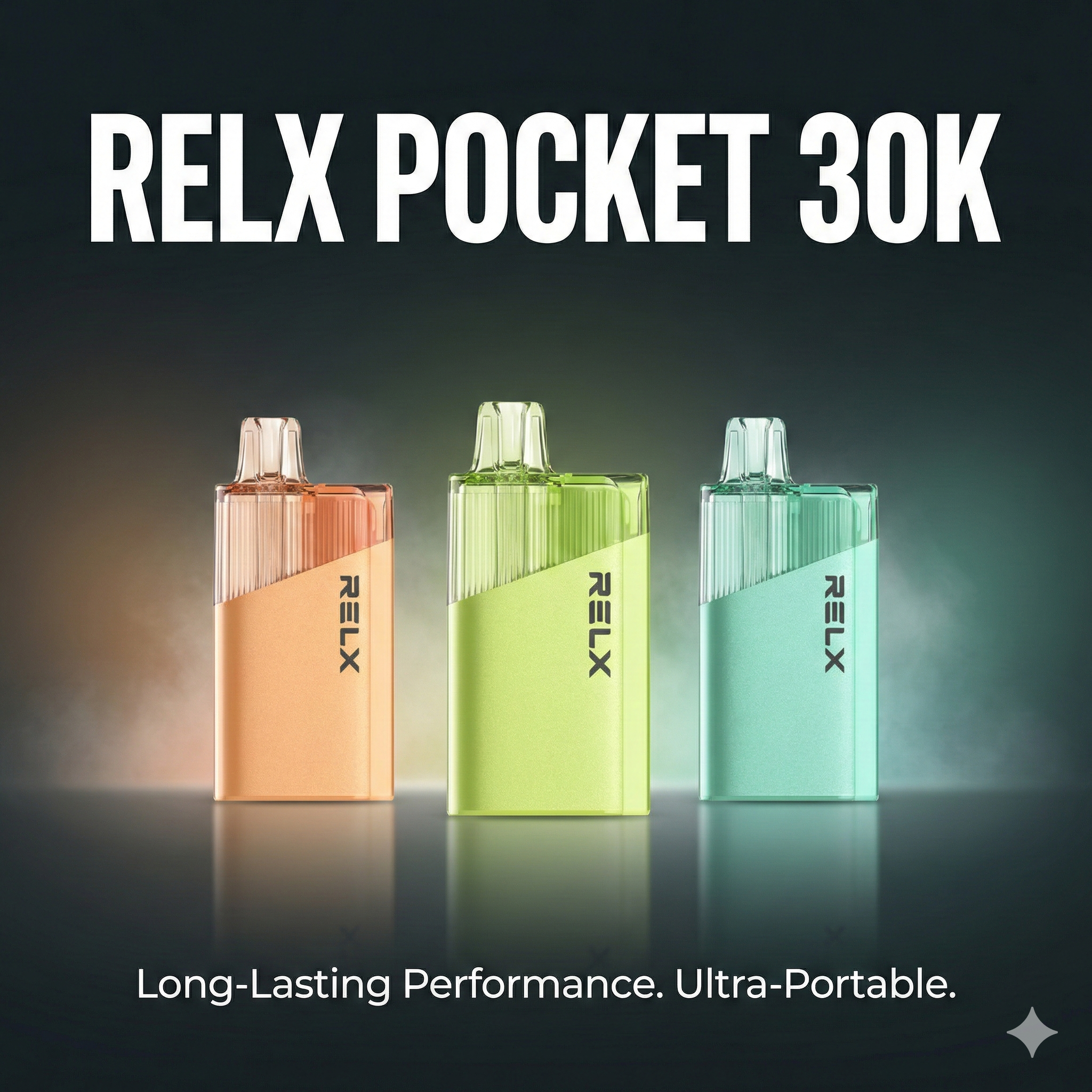 RELX Pocket 30K Disposable Vape | Rechargeable & All Flavors