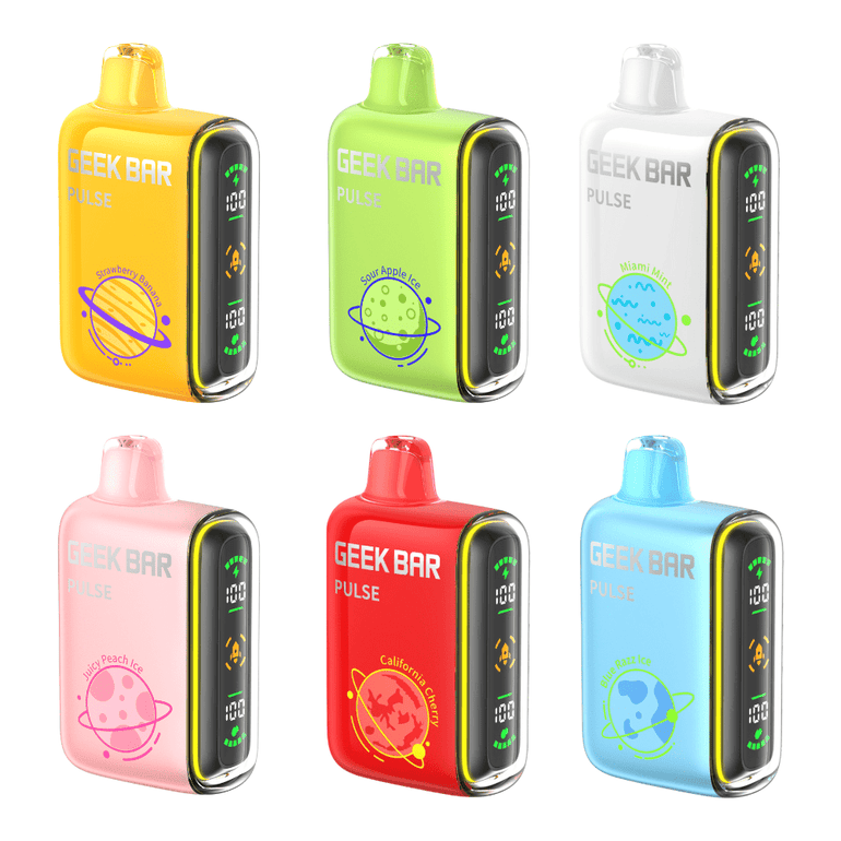 Geek Bar Pulse Editions Explained: Planet, Zodiac, Mintz & More